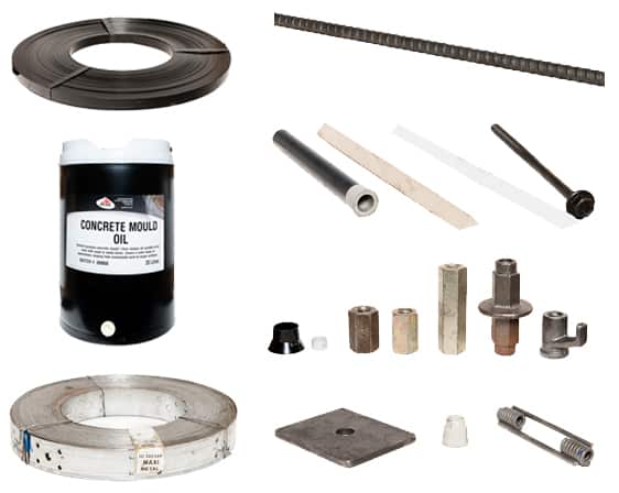 Formwork Accessories - Nails, Blades, Props & More