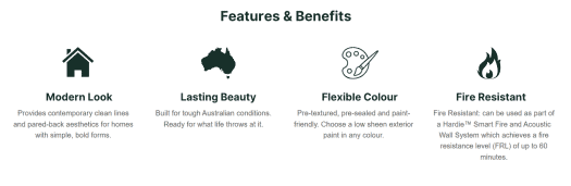 Hardie™ Fine Texture Cladding - Big River Group