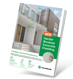Hardie™ Brushed Concrete Cladding - Big River Group